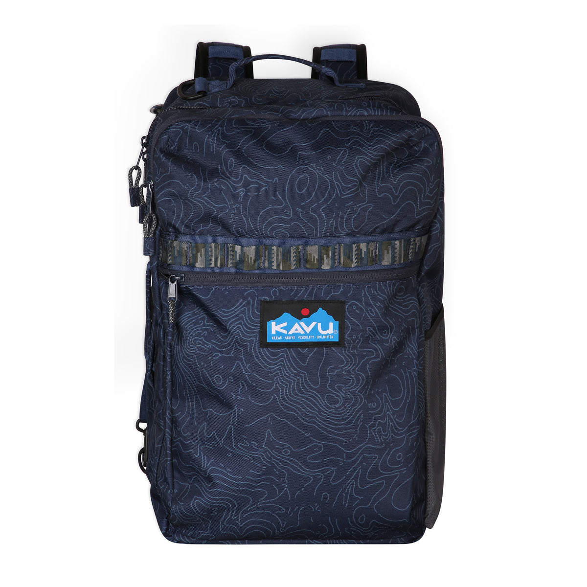 KAVU Hauler Hills Backpack (Navy Topo) – KAVU Europe